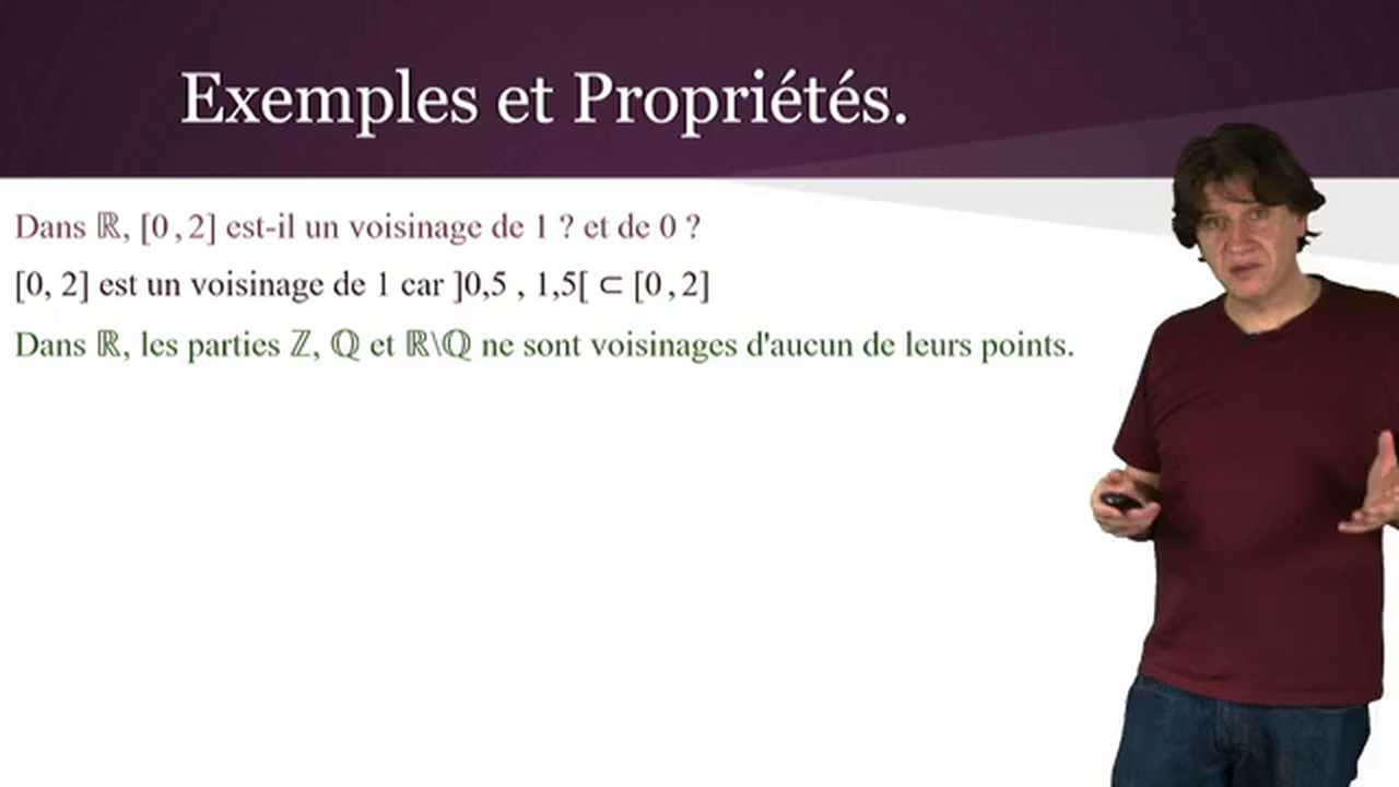 POD - Maths Adultes - Topologie 5 : Topologie Générale