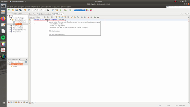 POD - [Sdd Java S3] [Td04] 01 - Héritage (Exercice…