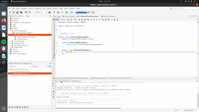 POD - [Java] [Td-05-06] I.B.4 Affichage