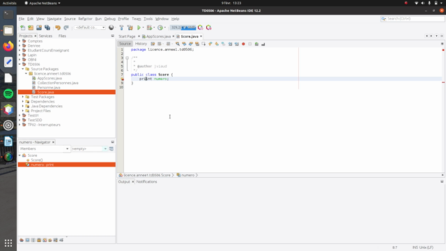 POD - [Java] [Td-05-06] Ii.A Scores