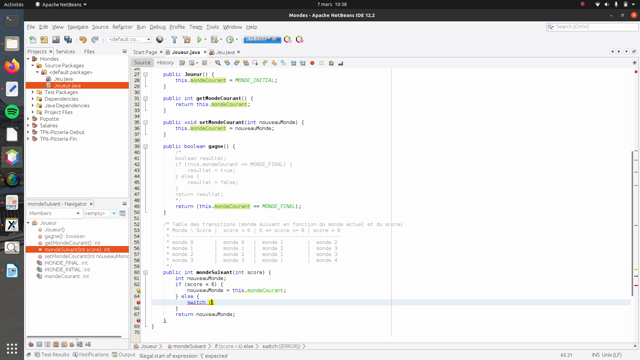 POD - [Java] [Td-08] 4.B.2 Mondesuivant