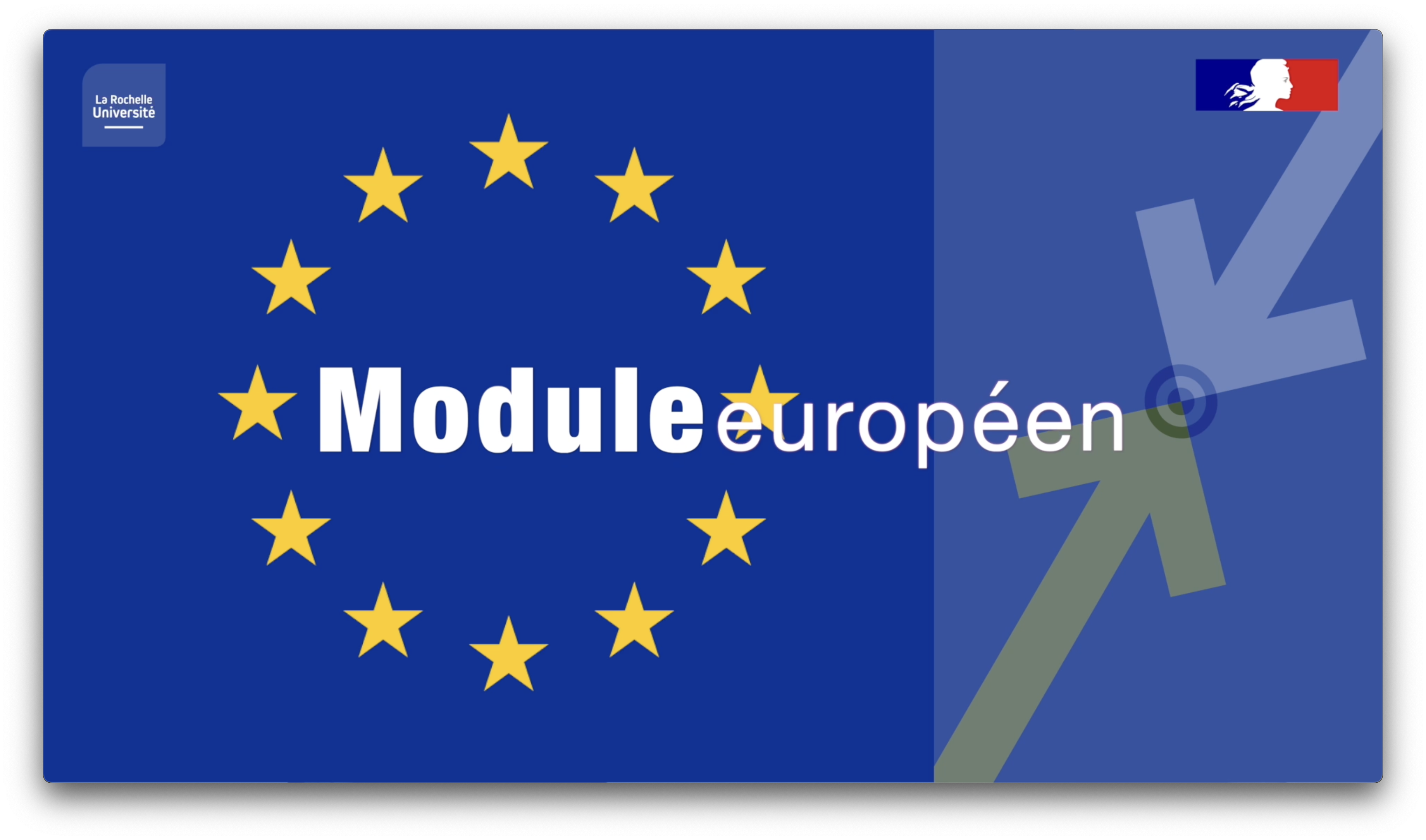 POD - Présentation Du Module Erasmus Jean Monnet