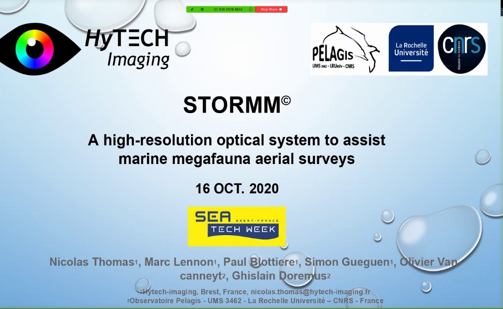 POD - Observatoire PELAGIS - Stormm : Système De Télédétection Optique Aé…