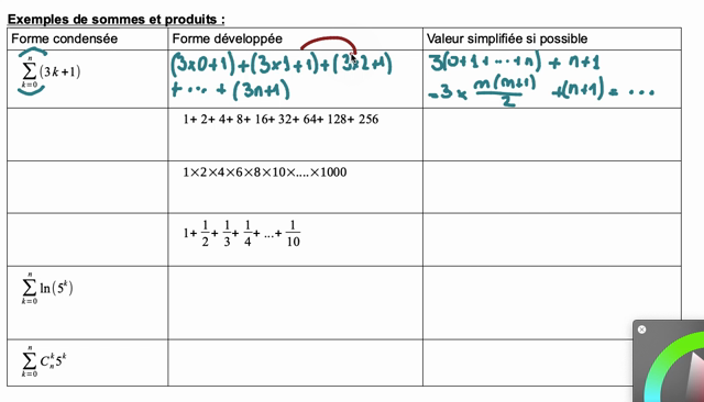 POD - Suites Numériques, Sommes Et Produits : Exem…